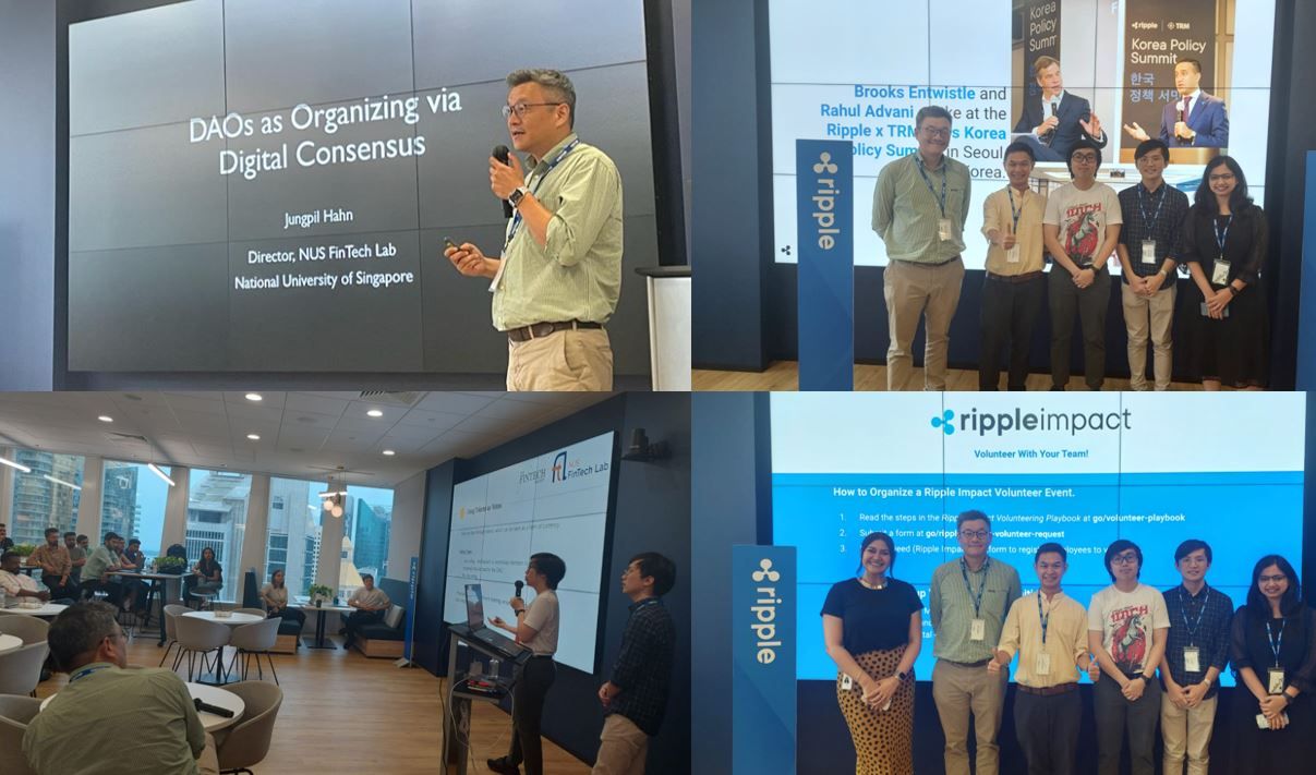 Lunch and Learn – Ripple – NUS FinTech Lab