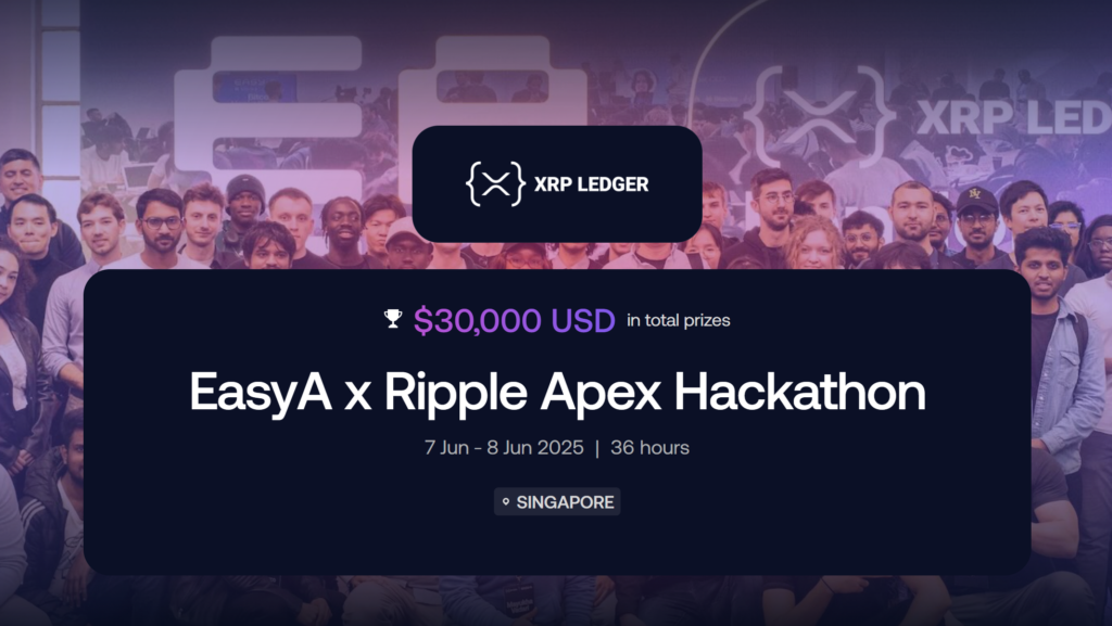 EasyA x Ripple Apex Hackathon 2025 – NUS FinTech Lab